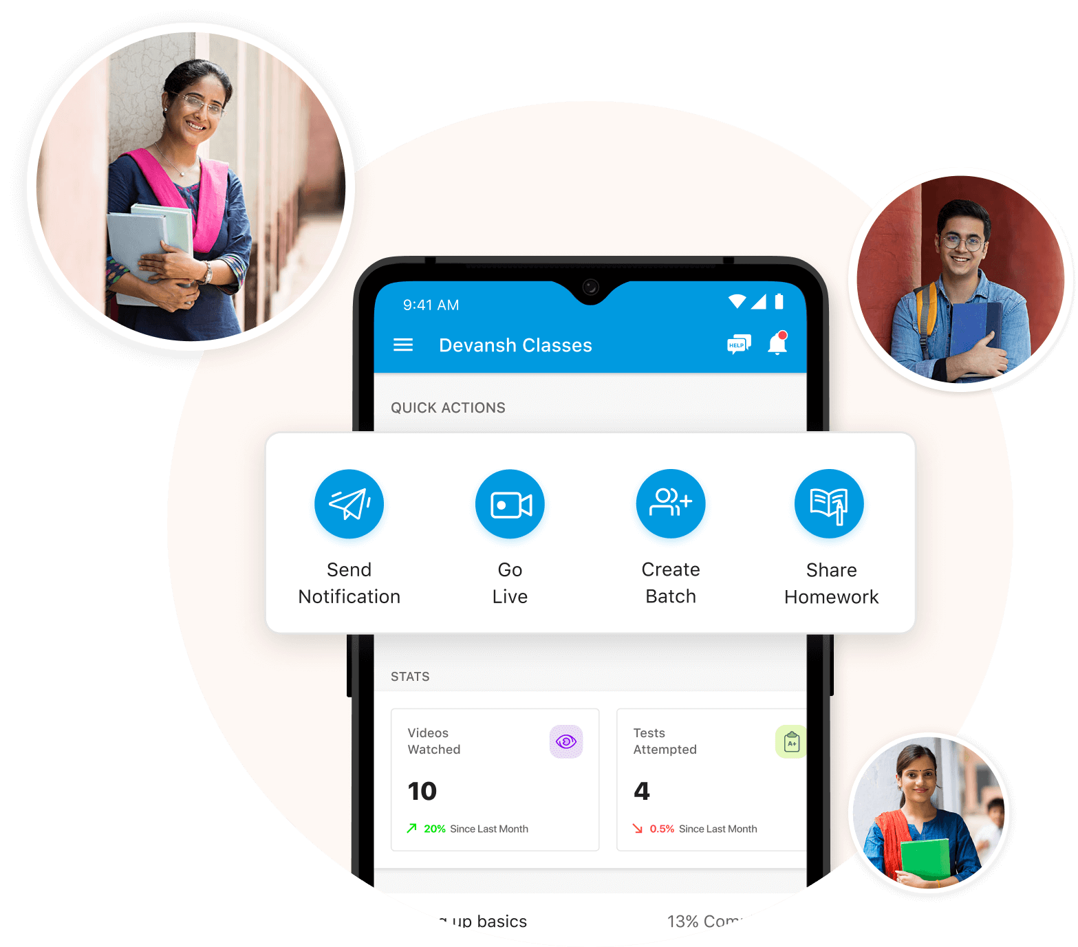 Classplus Lite | Mobile App for Online Teaching
